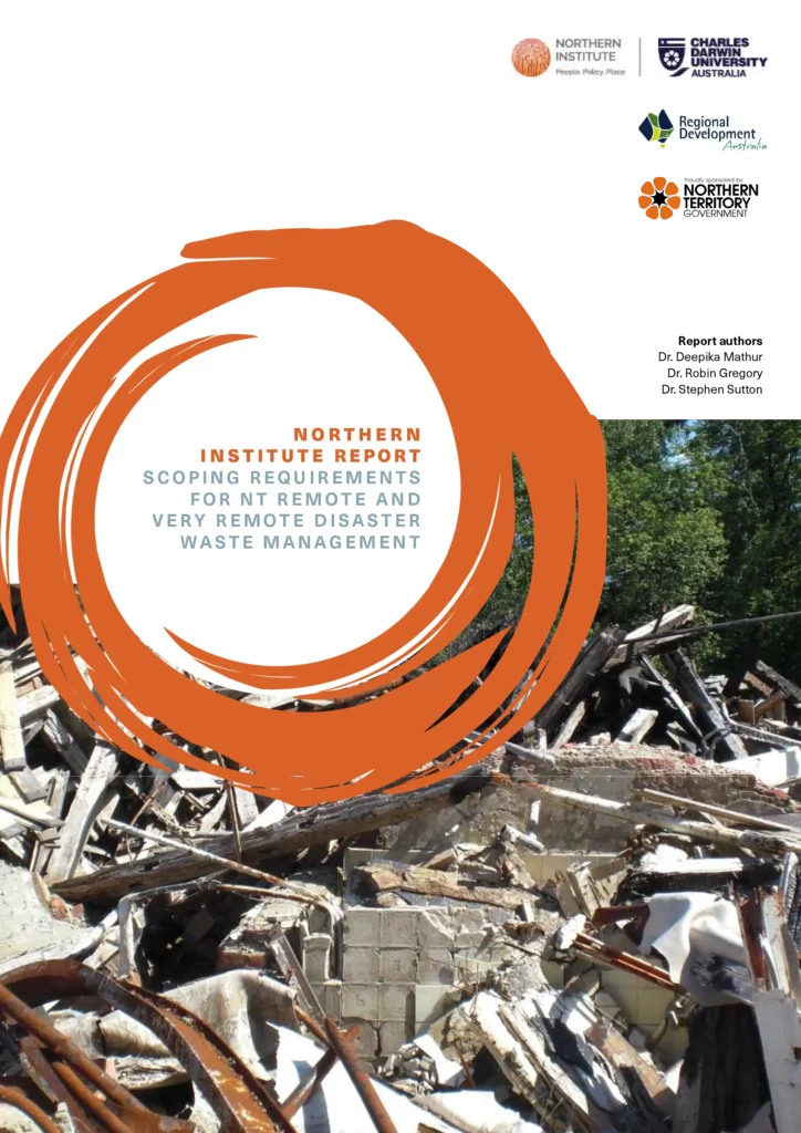 Scoping Requirements for NT Remote and Very Remote Disaster Waste ...